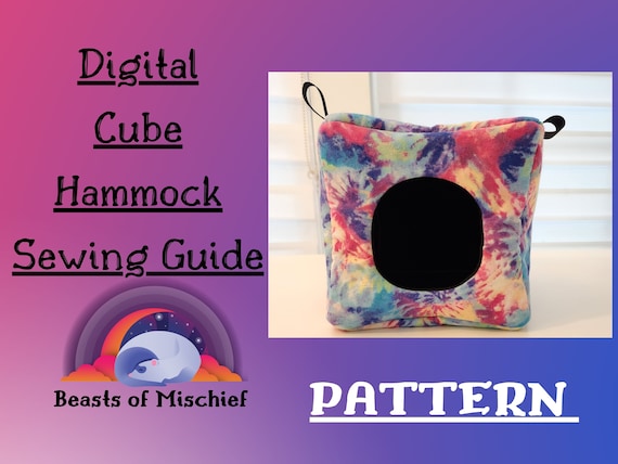 Digital Sewing Guide for Cube Hammock Cave Hammock Small - Etsy
