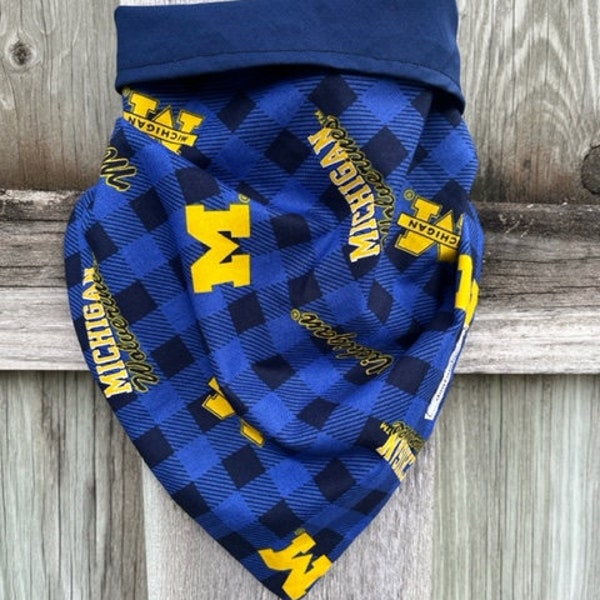 University of Michigan Football Fabric - Etsy
