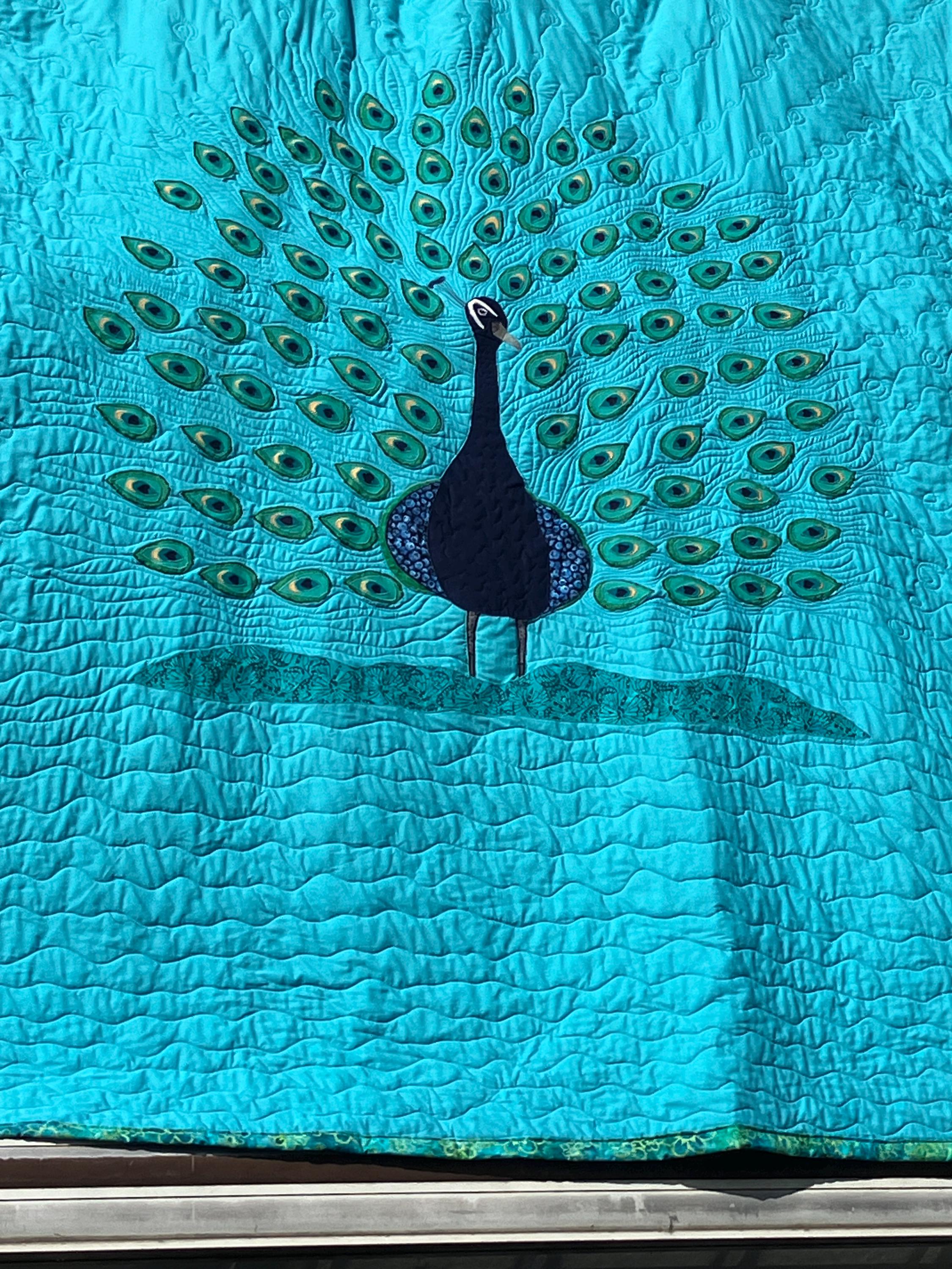 Peacock Quilt - Etsy