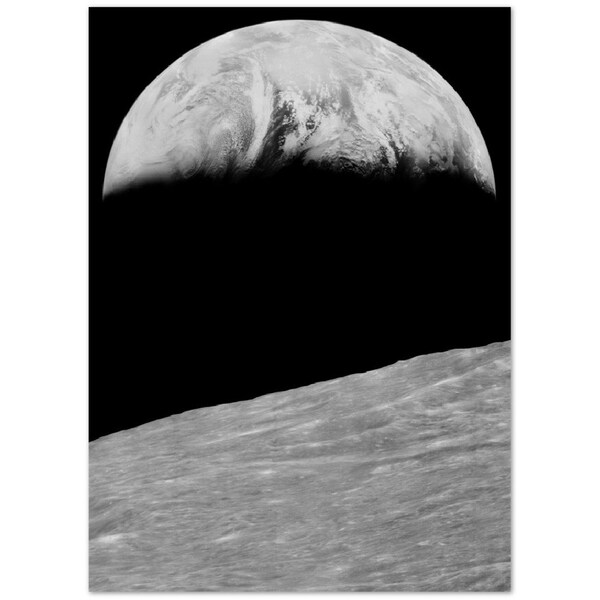 Earth Rise Poster - Etsy