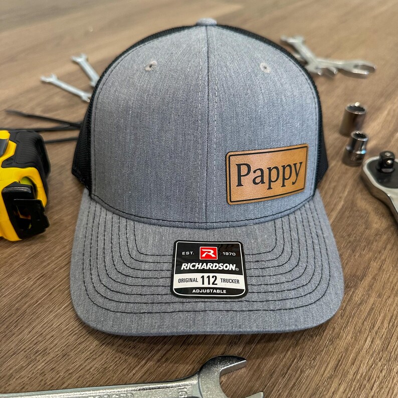 Personalized Pappy Dad Patch Hat, Dad Christmas Gift, New Dad Gift ...