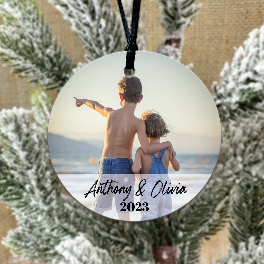 Sibling Christmas Ornament, Brother and Sister Keepsake, Kids Holiday ...