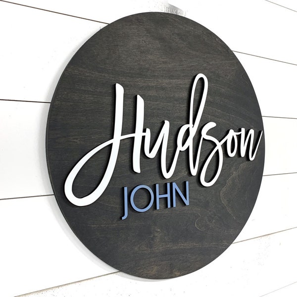 Round Christmas Signs - Etsy