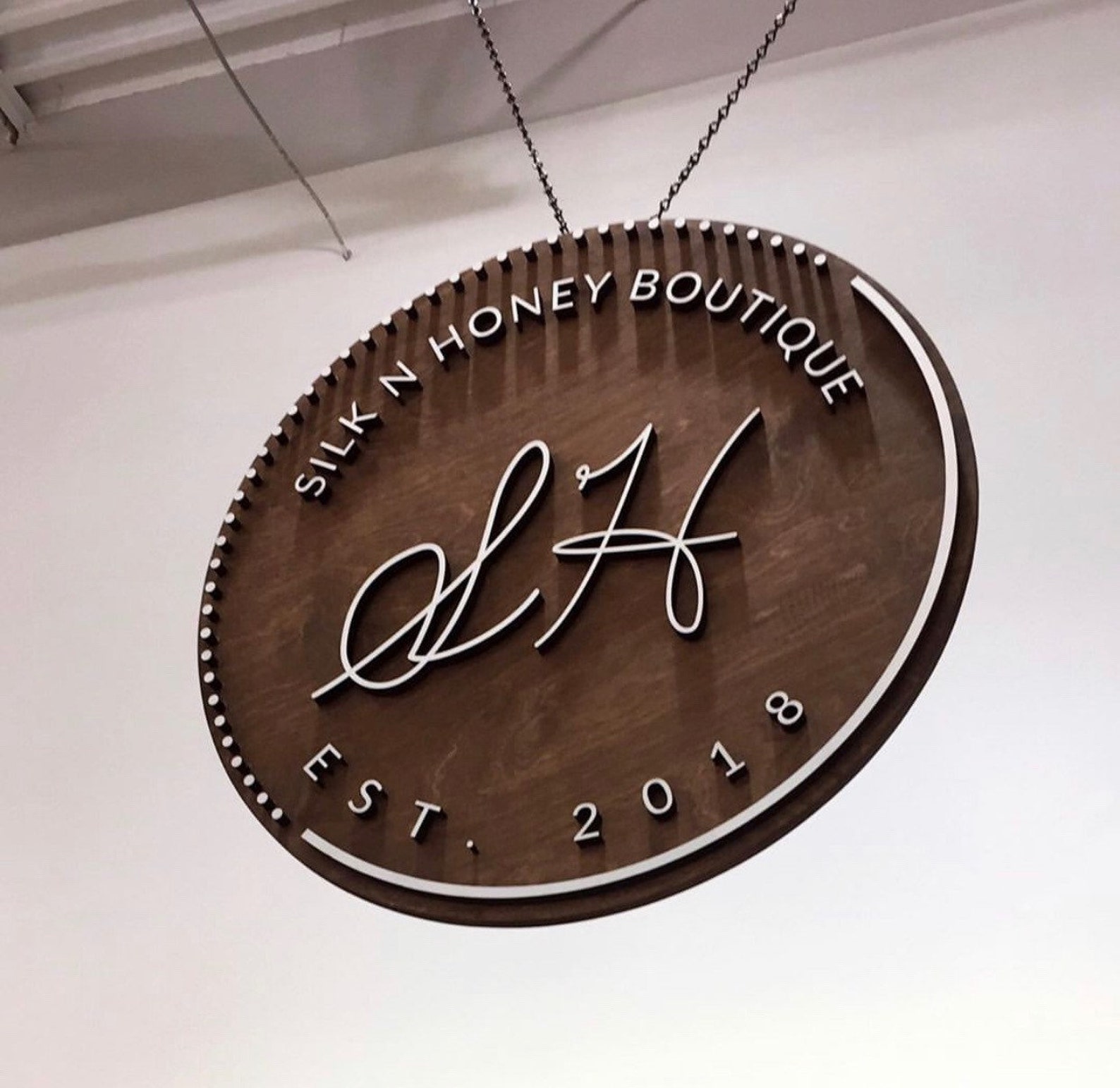 Custom 3D Logo Sign Small Business Sign Craft Show Sign - Etsy