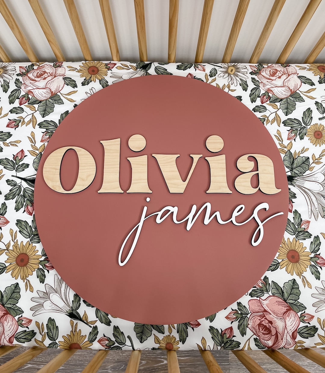 Baby Name Sign| Nursery Wall Art| Custom Name Sign| Boho Wall Decor ...