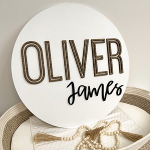 Nursery Name Cut Out| Nursery Wall Art| Baby Name Sign| Custom Wood ...