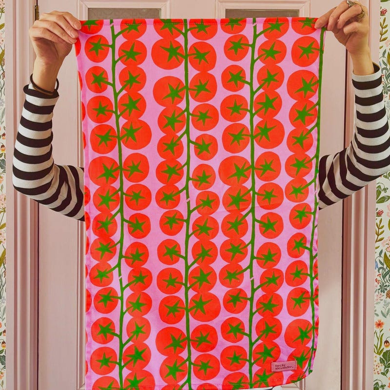 Vintage Tomato Cloth - Etsy UK