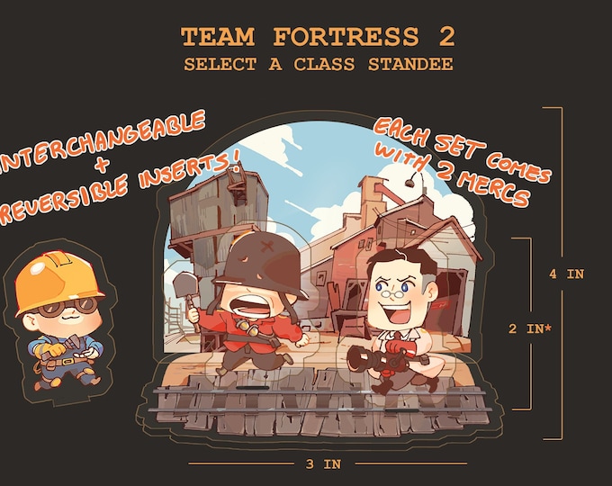 TF2 Select a Class / Standee - Etsy