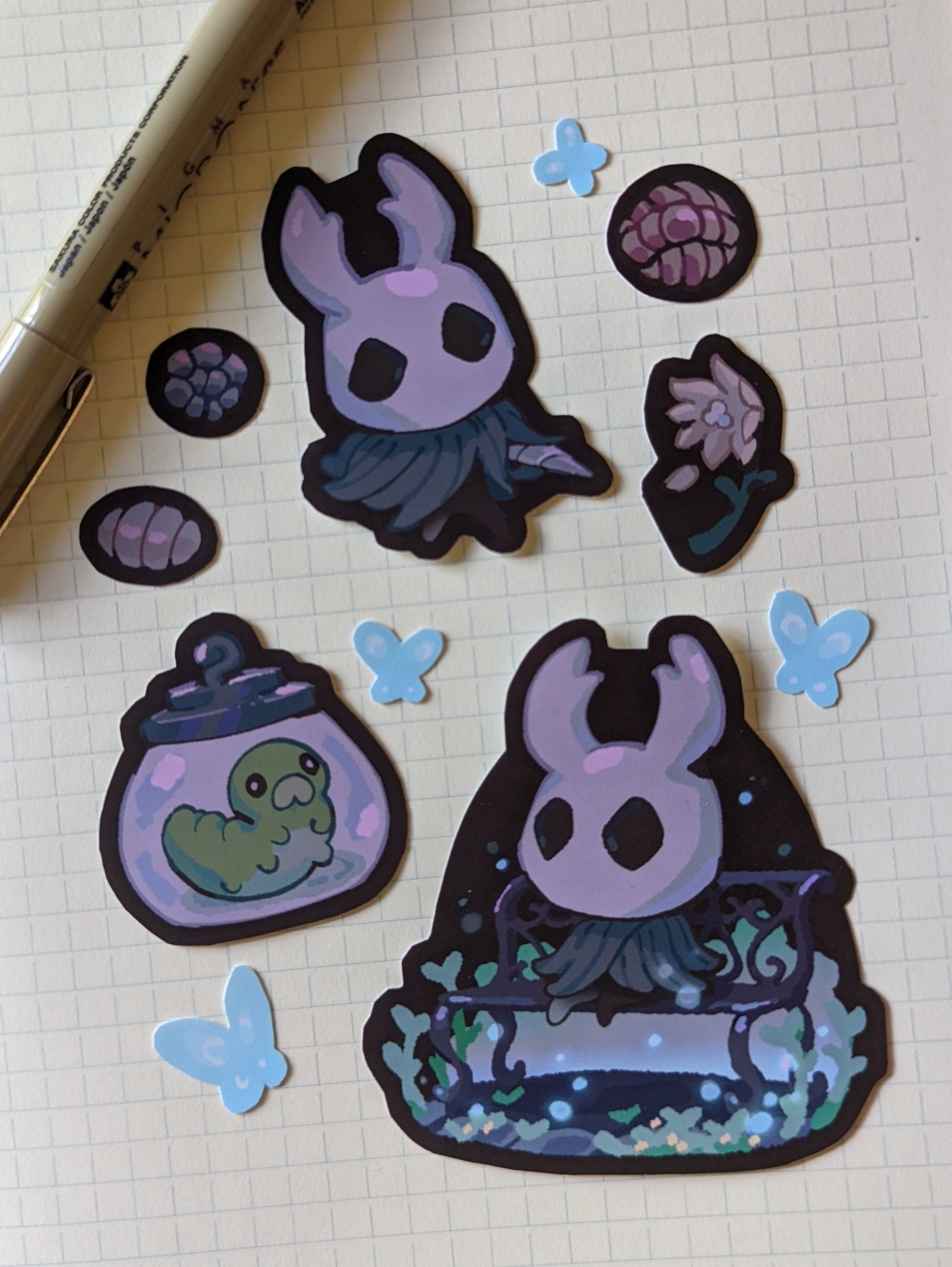 Hollow Knight / Sticker Pack - Etsy
