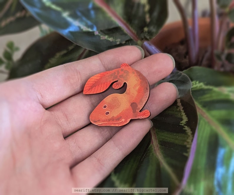 Prehistoric Creatures / Wood Pins - Etsy