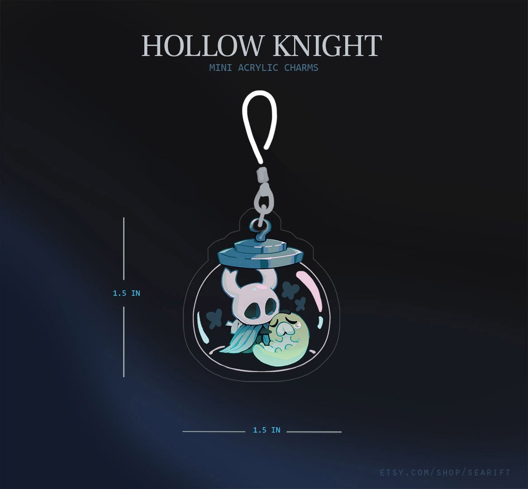 Hollow Knight / Mini Acrylic Charm - Etsy
