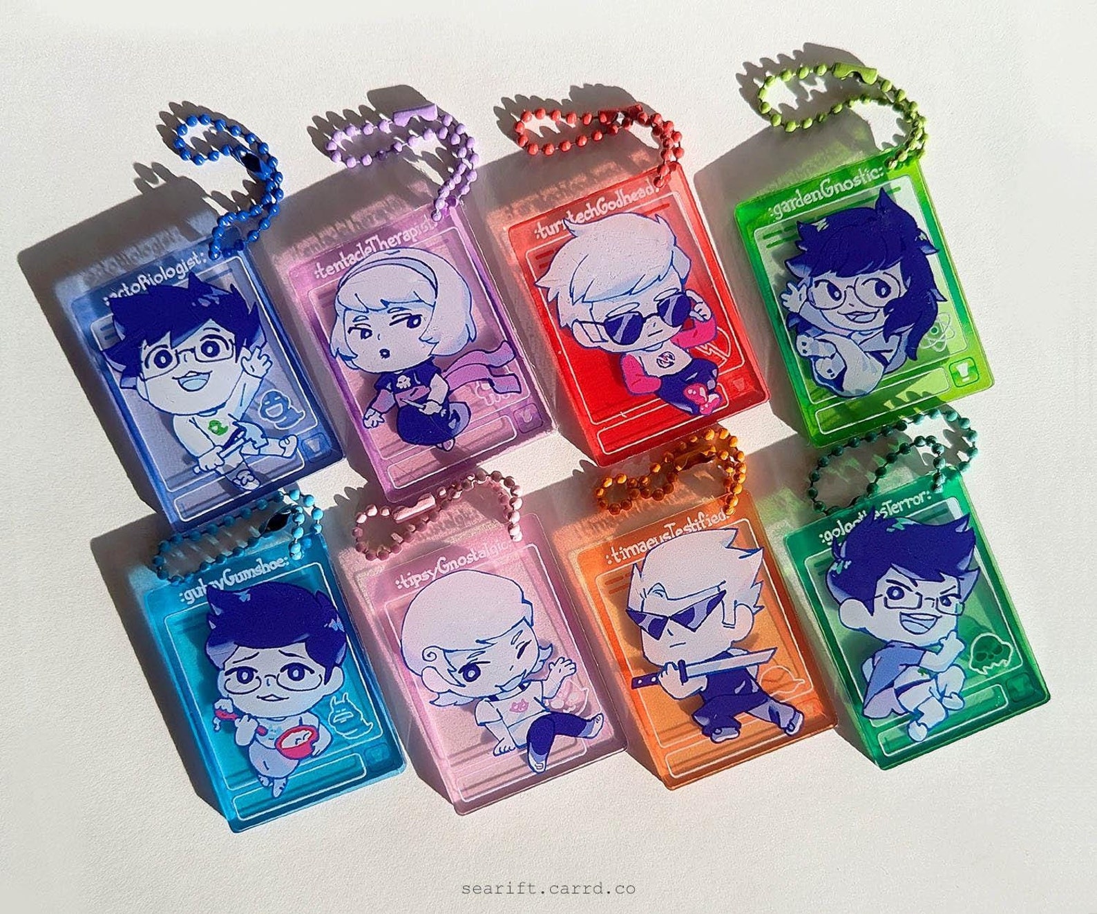 Homestuck Kids / Acrylic Charms - Etsy