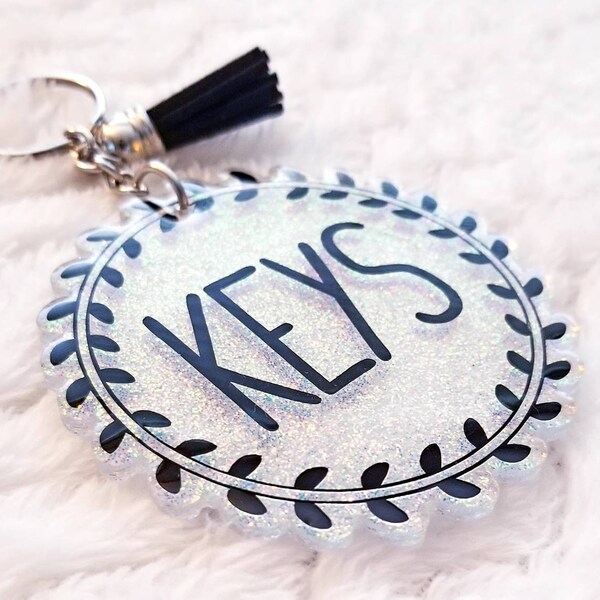 Rae Dunn Keychains - Etsy