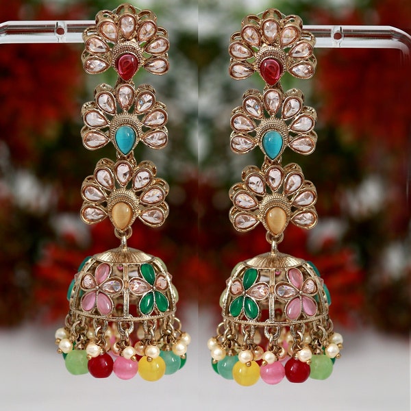 Jhumka - Etsy