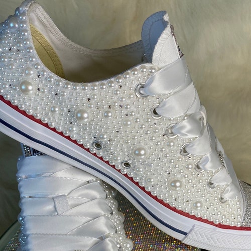 Custom Bling Converse | Etsy