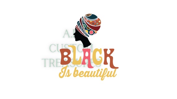Black is Beautiful PNG digital File - Etsy