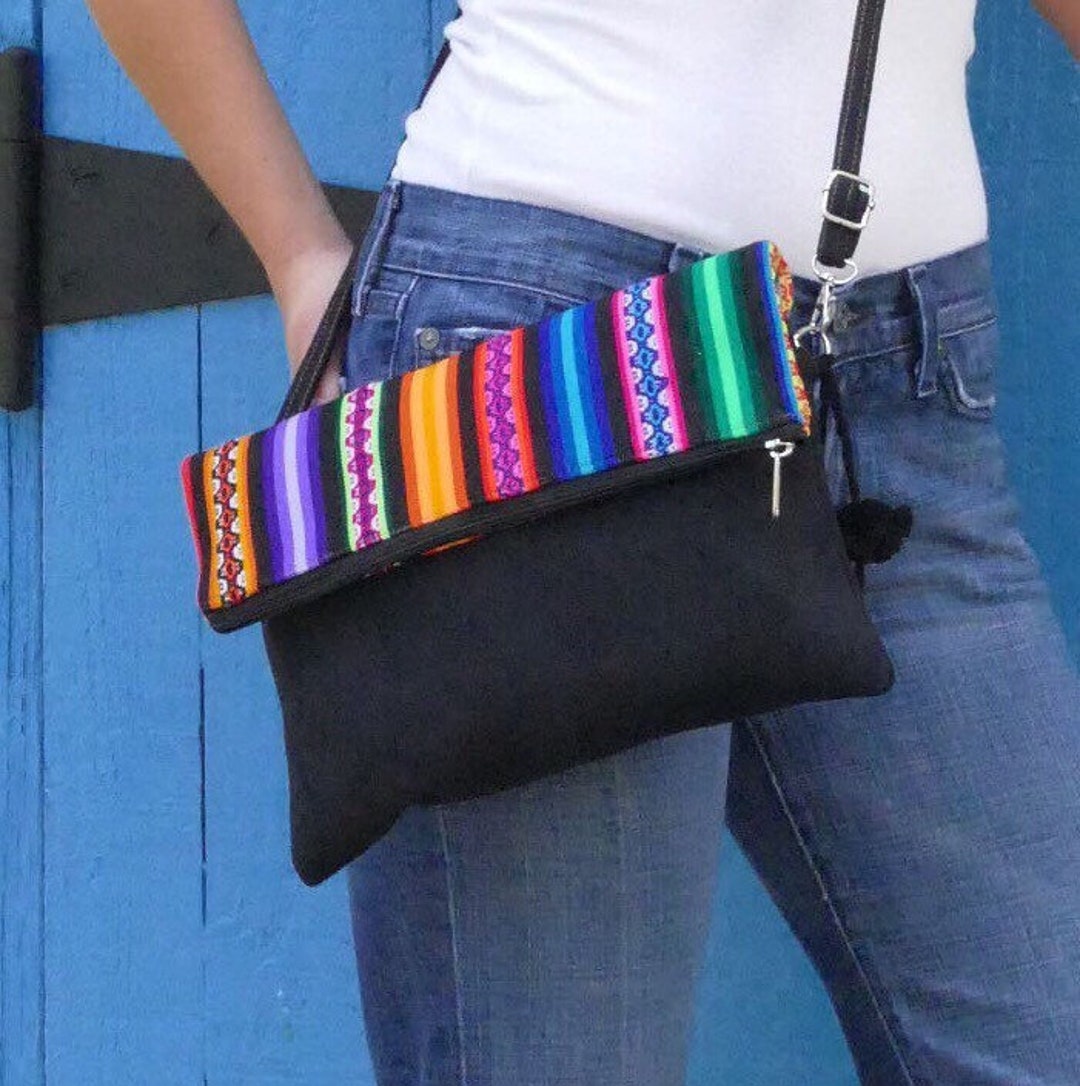Authentic Handmade Peruvian Large Crossbody Purse - Etsy