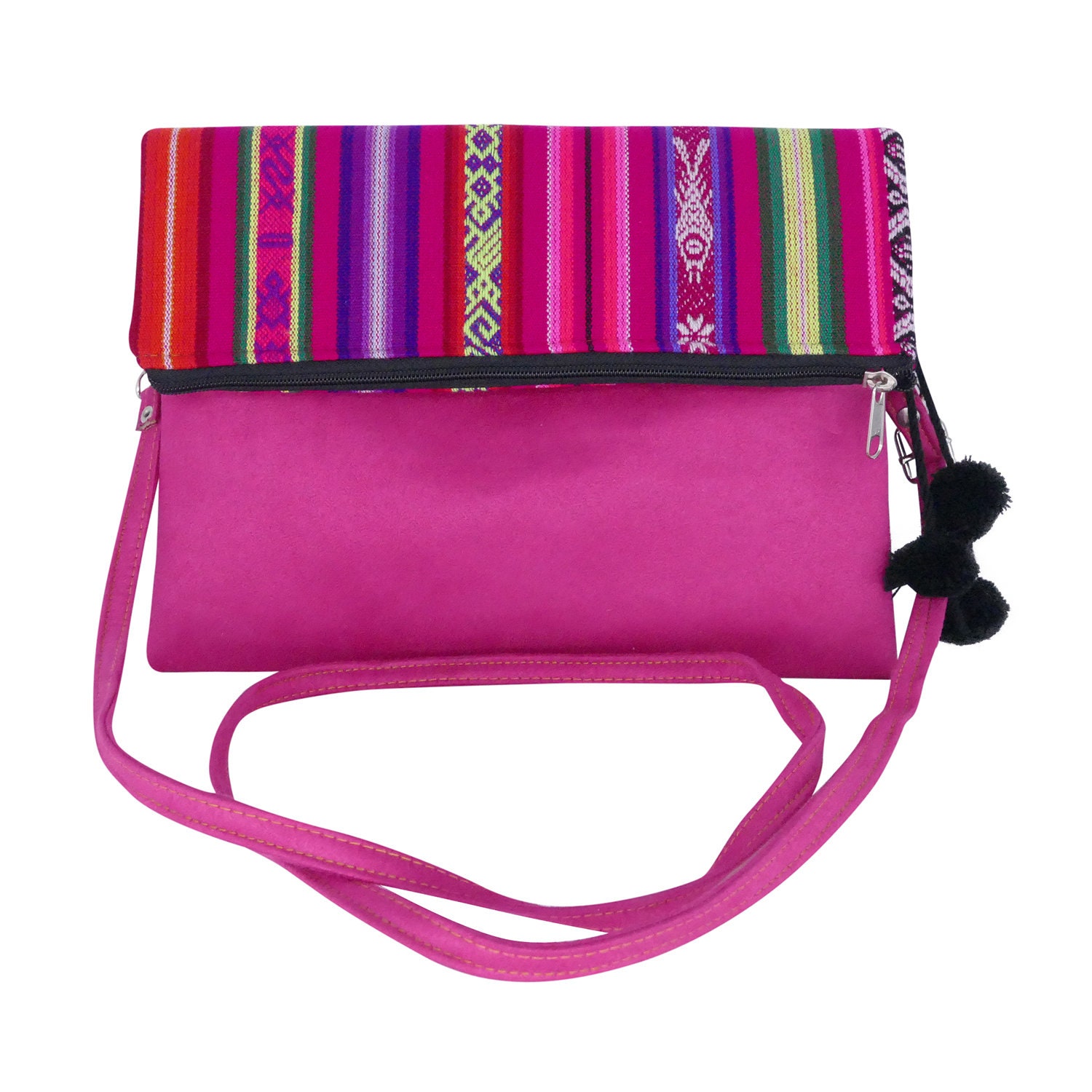 Authentic Handmade Peruvian Large Crossbody Purse - Etsy
