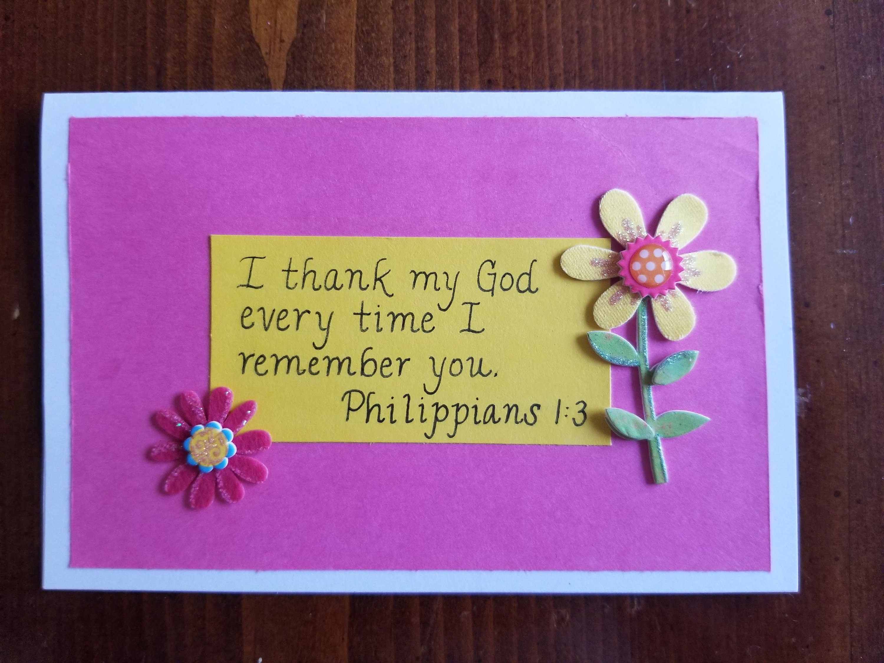 Remembering You Card Set 4 Handmade Cards and Envelopes - Etsy UK