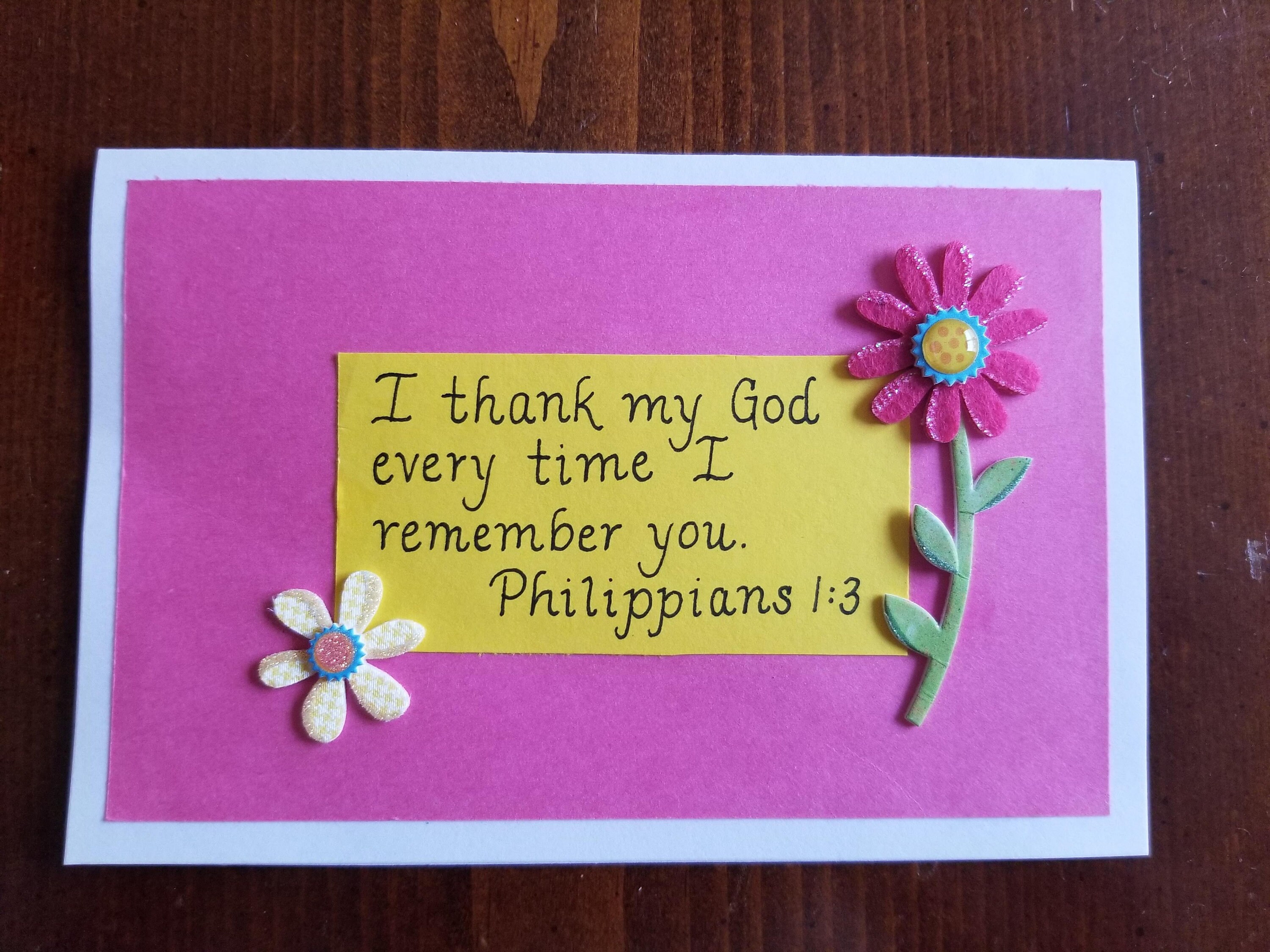 Remembering You Card Set 4 Handmade Cards and Envelopes - Etsy UK