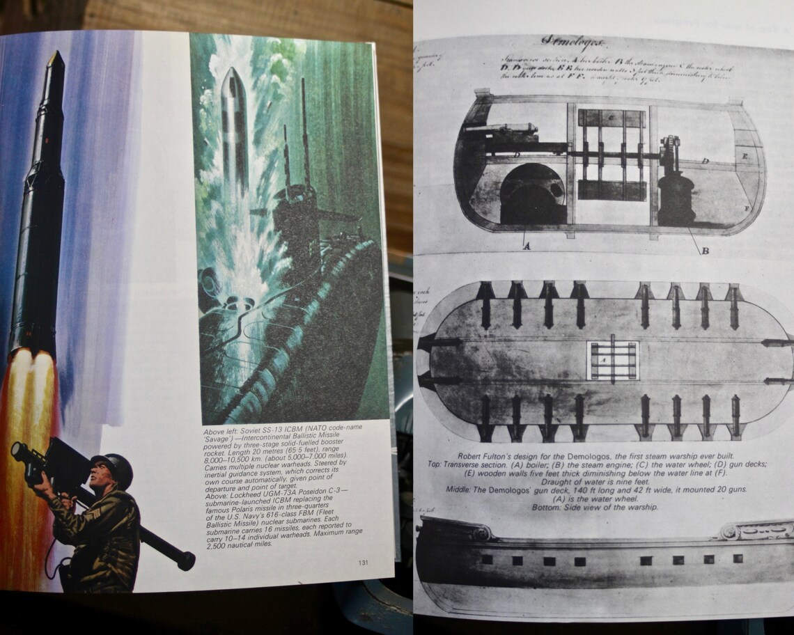 1977 Encyclopedia of War Machines, Peerage Books Edition, Air, Land ...