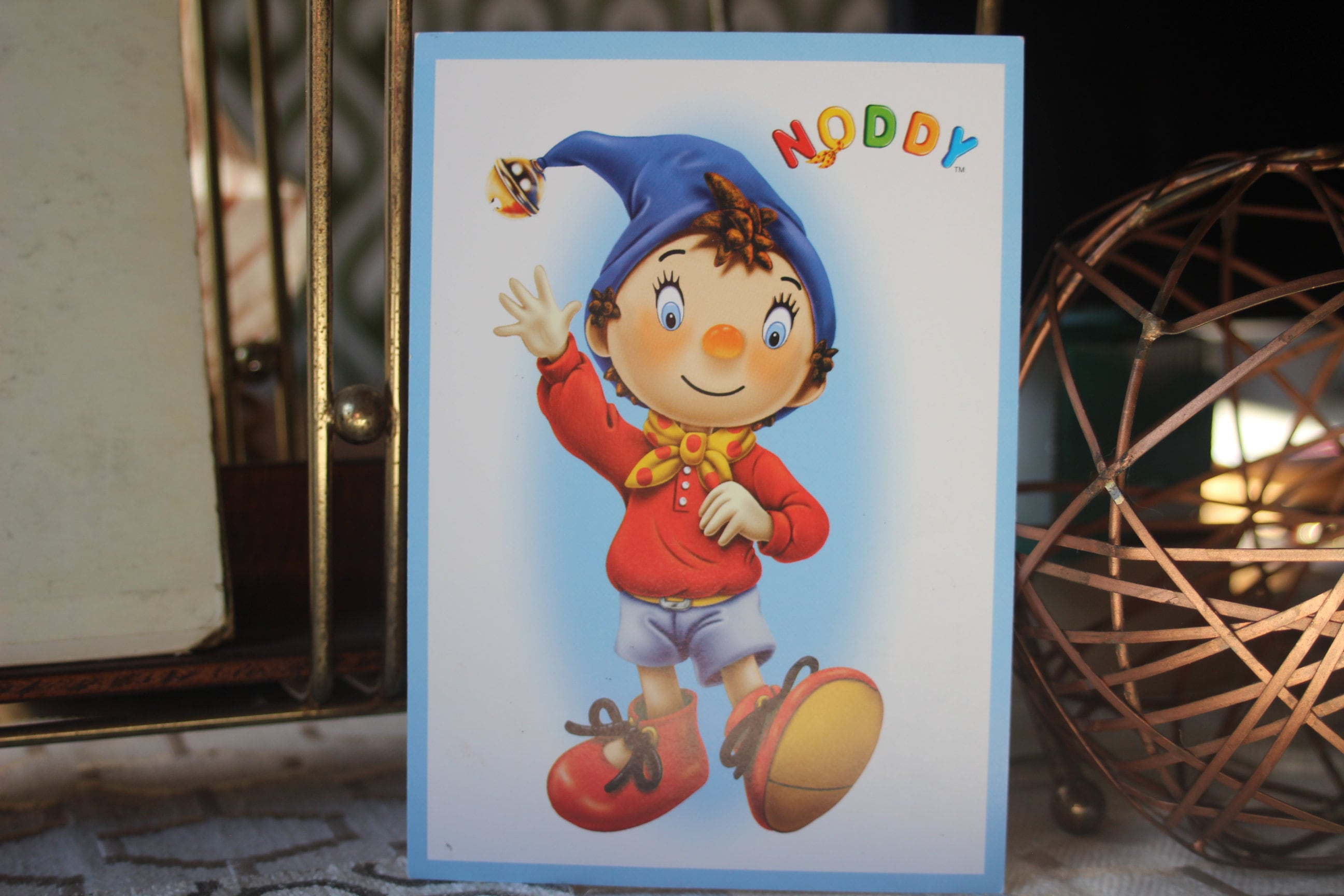 1990s Postcard Featuring Noddy, Vintage Canadian Children's Television ...