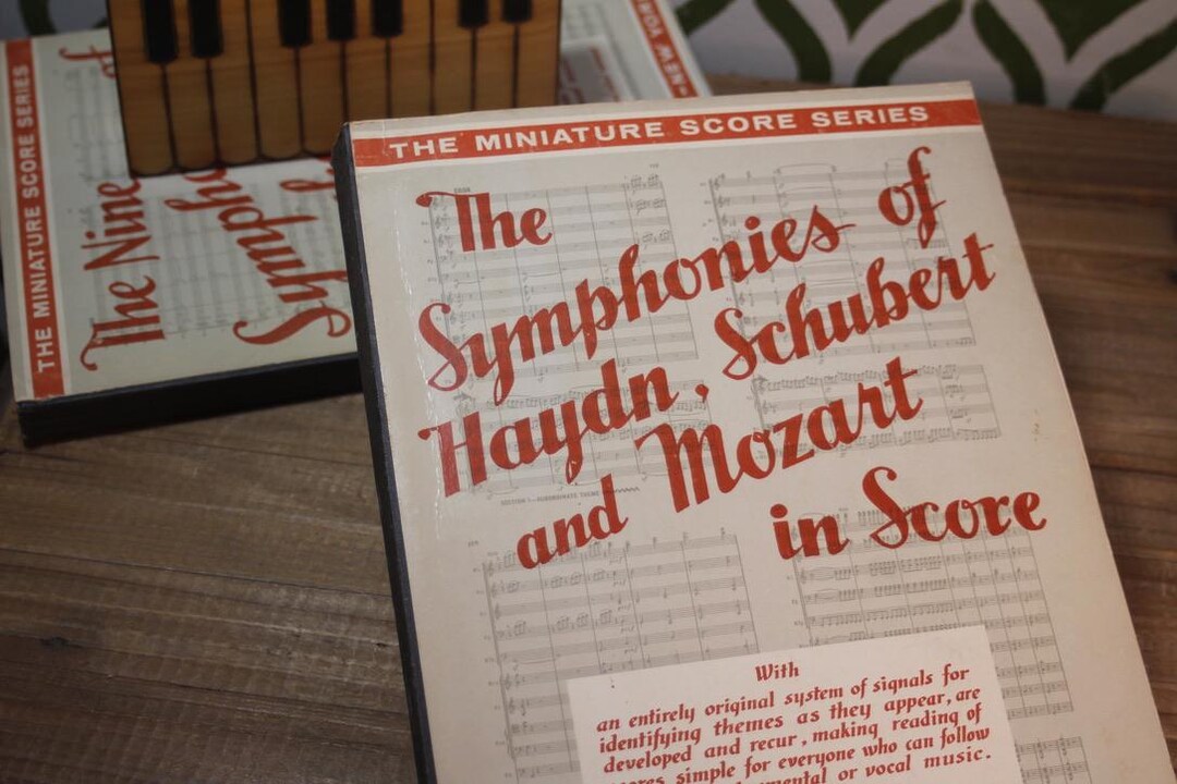 1936 the Symphonies of Haydn, Schubert and Mozart in Score, Mini Score ...