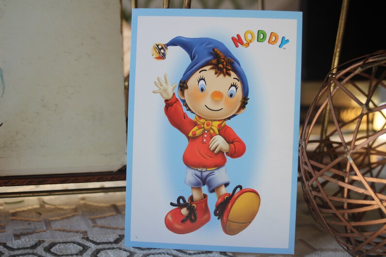 1990s Postcard Featuring Noddy, Vintage Canadian Children's Television ...