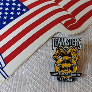 Teamsters TLEL Law Enforcement League Enamel Lapel Pin - Etsy