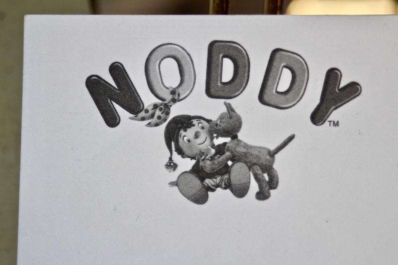 1990s Postcard Featuring Noddy, Vintage Canadian Children's Television ...