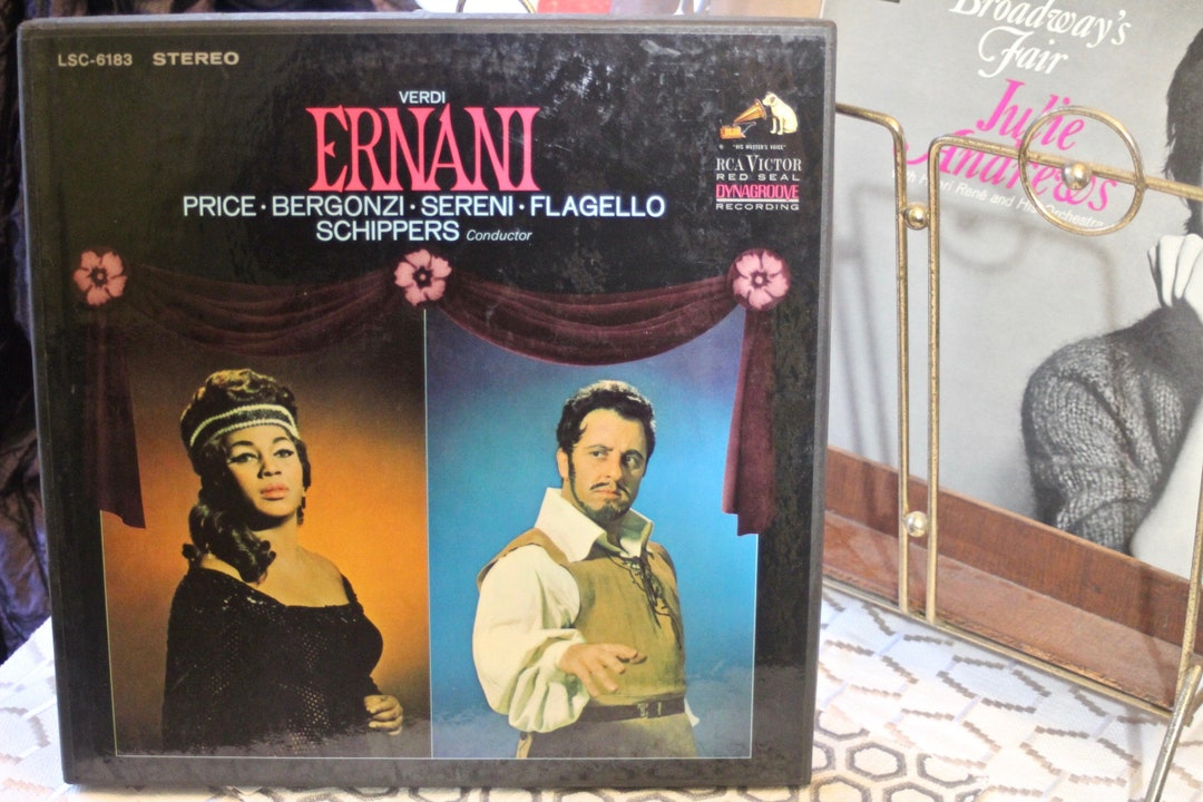 Verdi's Ernani Opera 1968 RCA Victor 3 Record Box Set, Starring ...