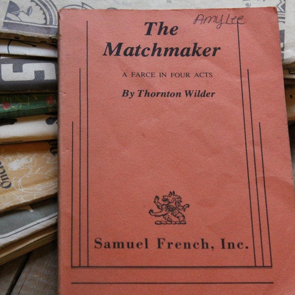 Vintage Script - Etsy