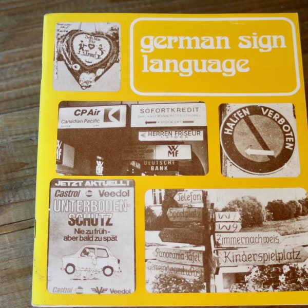 German Street Signs - Etsy