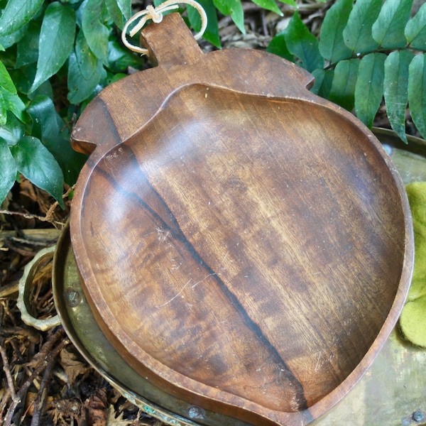 Carved Acorns - Etsy