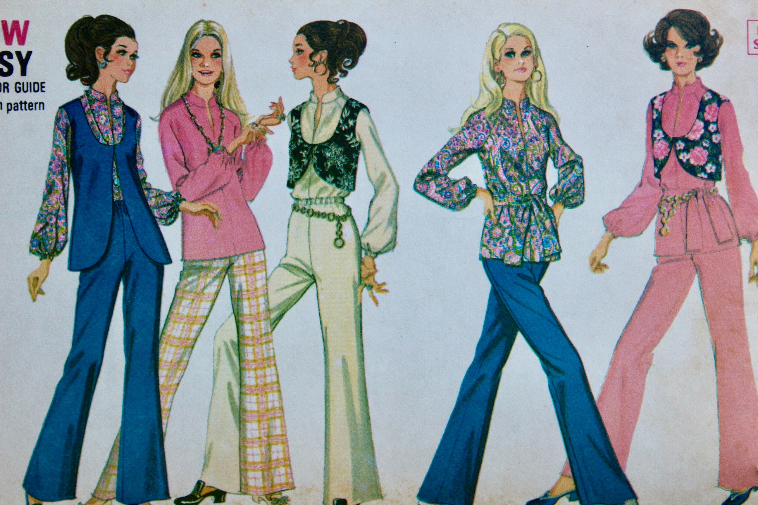 That '70s Sew Quickie Pattern 9689 Mccall's 1969 - Etsy