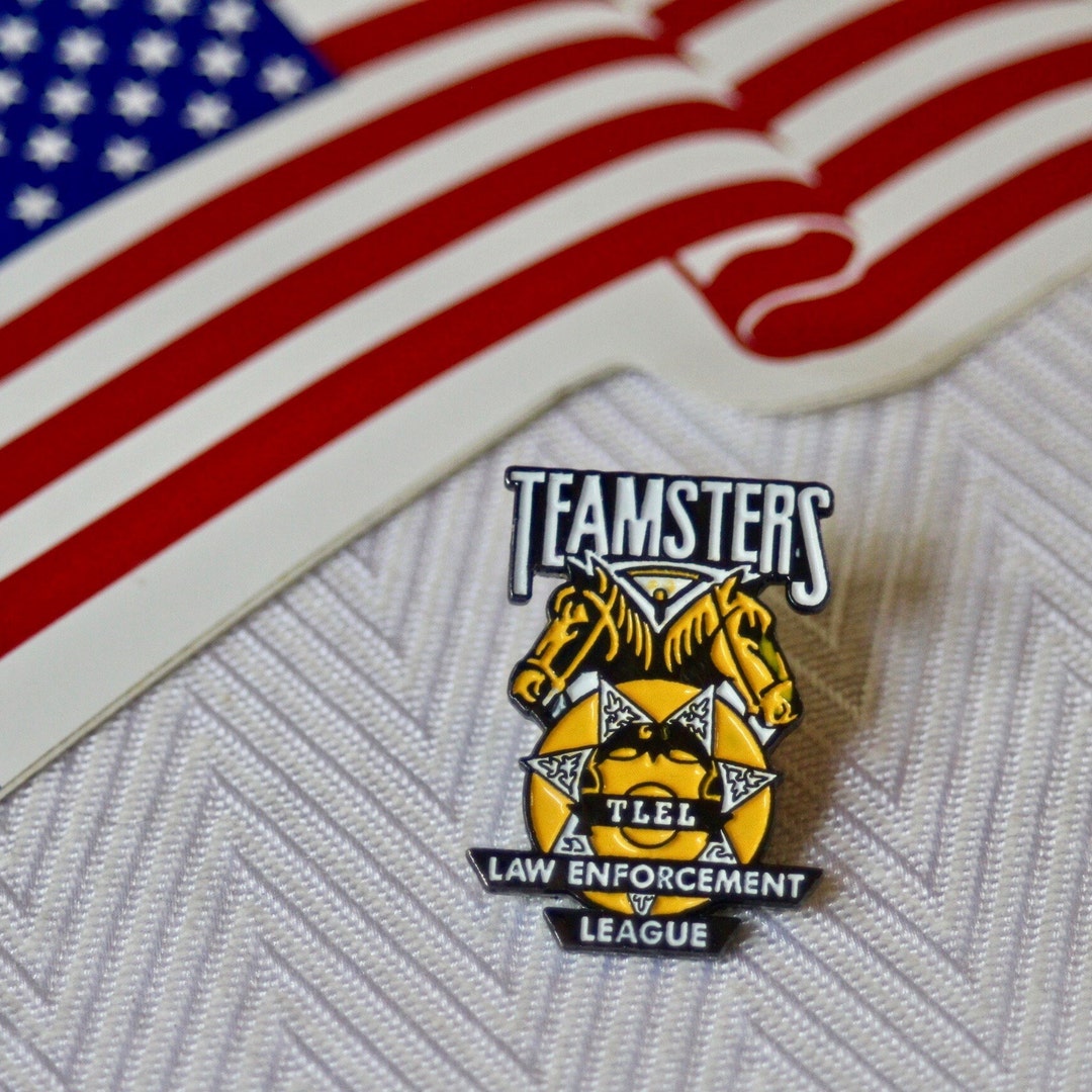 Teamsters TLEL Law Enforcement League Enamel Lapel Pin - Etsy