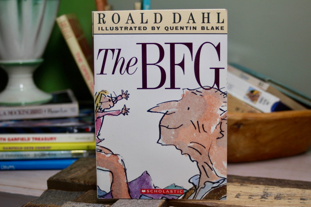 1982 the BFG big Friendly Giant by Roald Dahl Illustrated - Etsy