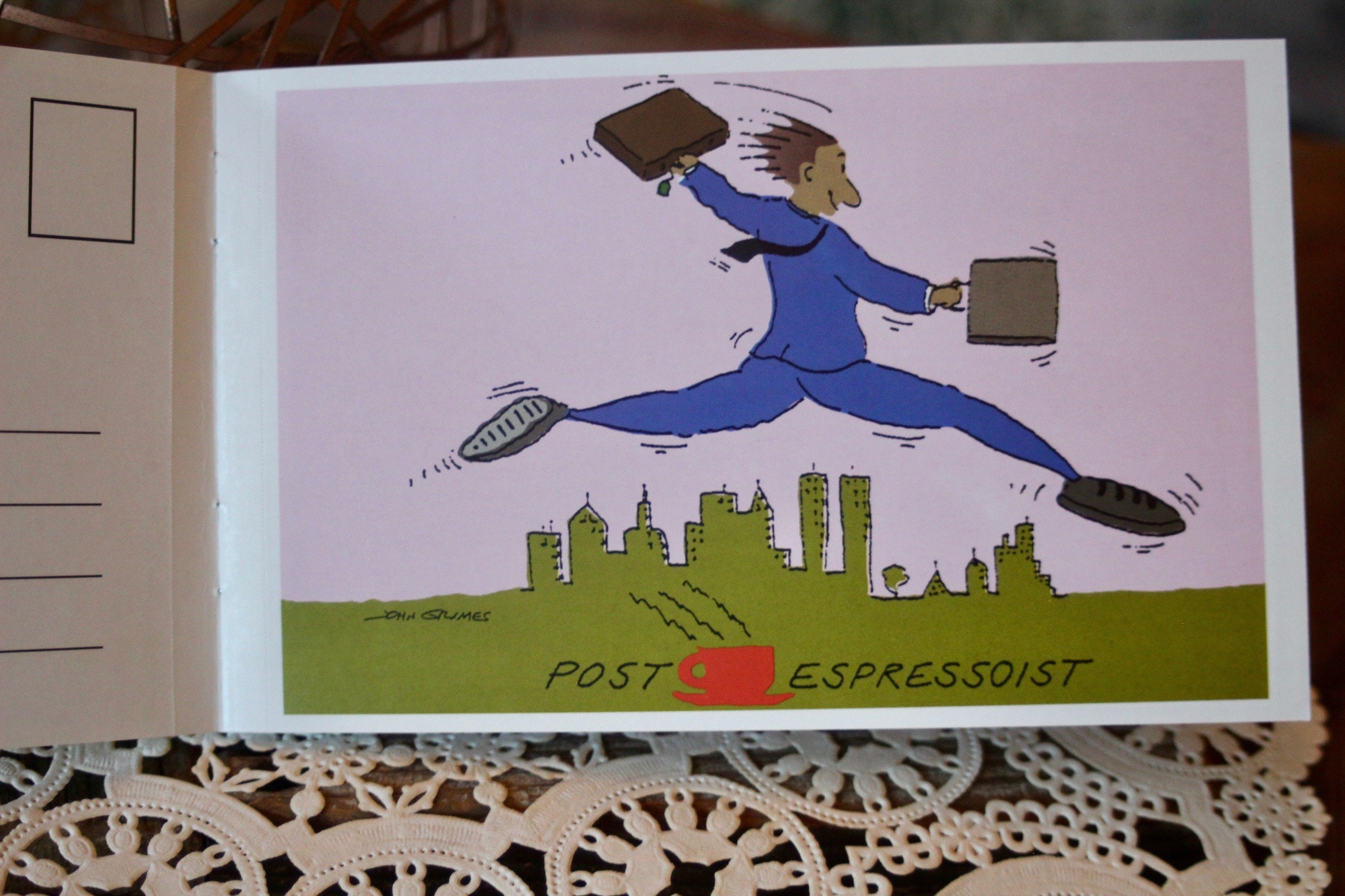 Early Aughts Booklet of Comic Postcards- 10 Post Cards Total, Comic ...