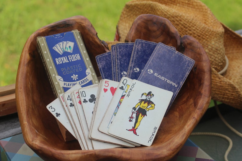 Eastern Air Lines (defunct) Royal Flush Plastic Coated Playing Cards ...