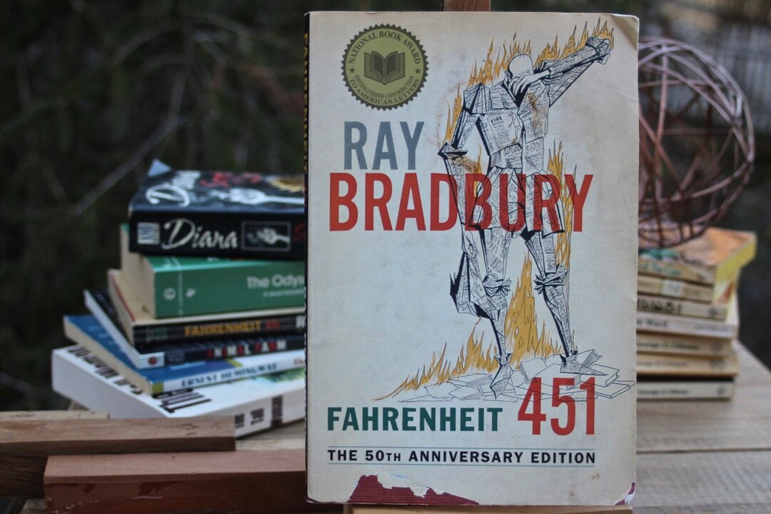 1996 FAHRENHEIT 451, the 50th Anniversary Edition by Ray Bradbury ...