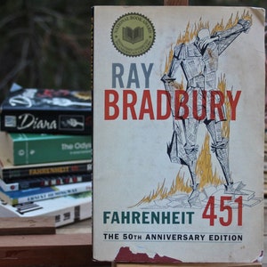 1996 FAHRENHEIT 451, the 50th Anniversary Edition by Ray Bradbury ...