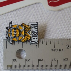 Teamsters TLEL Law Enforcement League Enamel Lapel Pin - Etsy