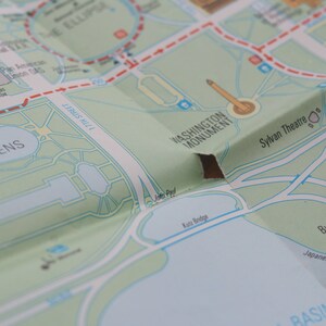 1979 Washington DC Map, the Nation's Capital, Day Trips, Camping ...