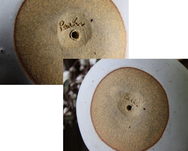 Mid-century Isabel Parks Art Pottery Signed Hickory Grove | Etsy