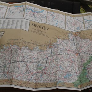 1987-1991 Kentucky Official Highway Map, the Uncommon Wealth of ...