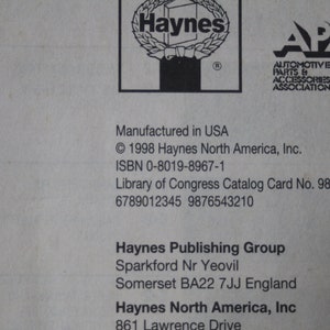 Chilton Ford Ranger/bronco II 1983-90 Repair Manual, Covers All U.S ...
