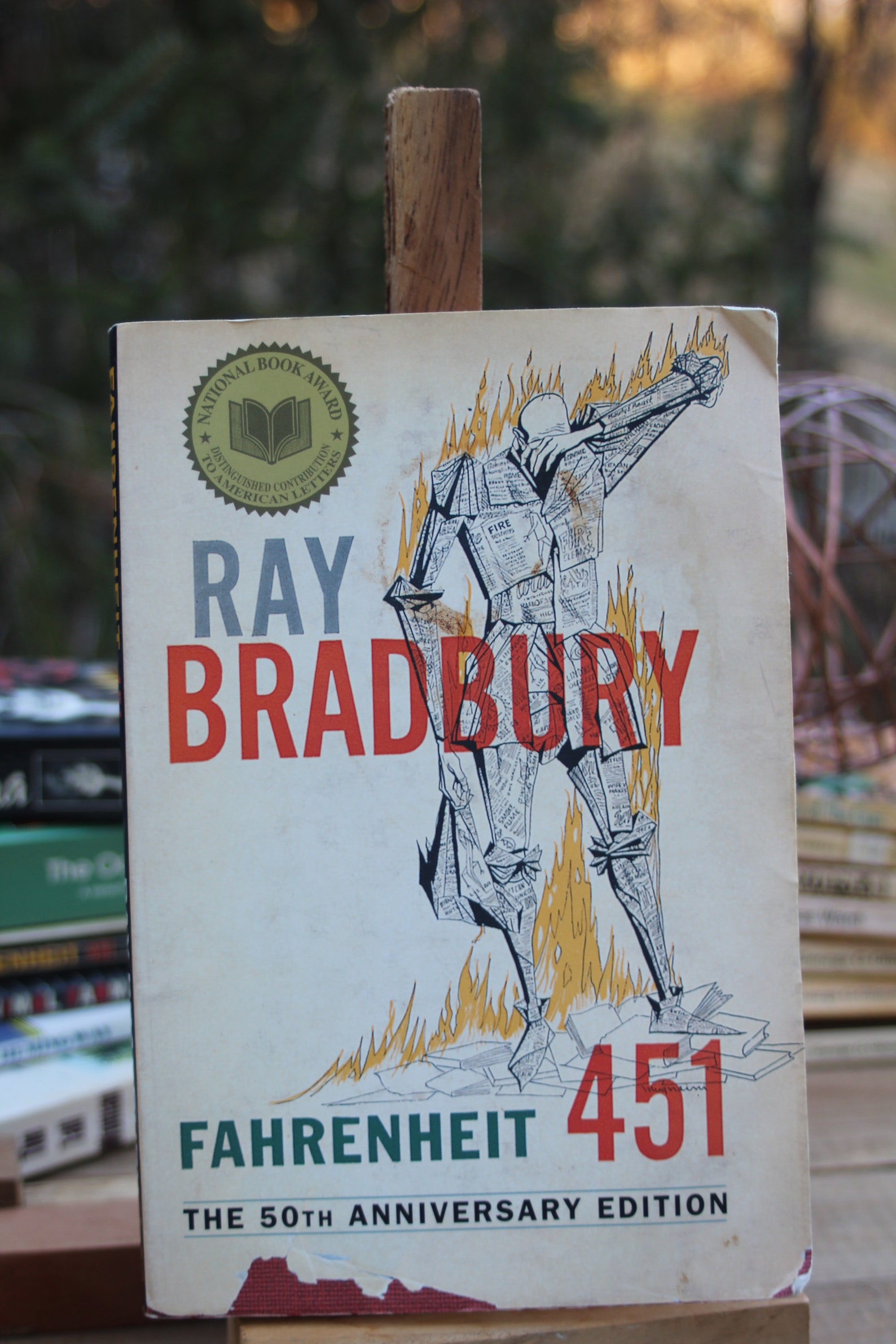 1996 FAHRENHEIT 451, the 50th Anniversary Edition by Ray Bradbury ...