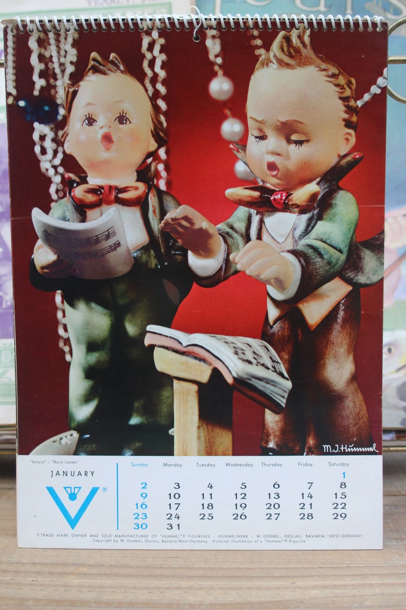 1972 Hummel Calendar With "stormy Weather" on Cover, Short Bio of ...