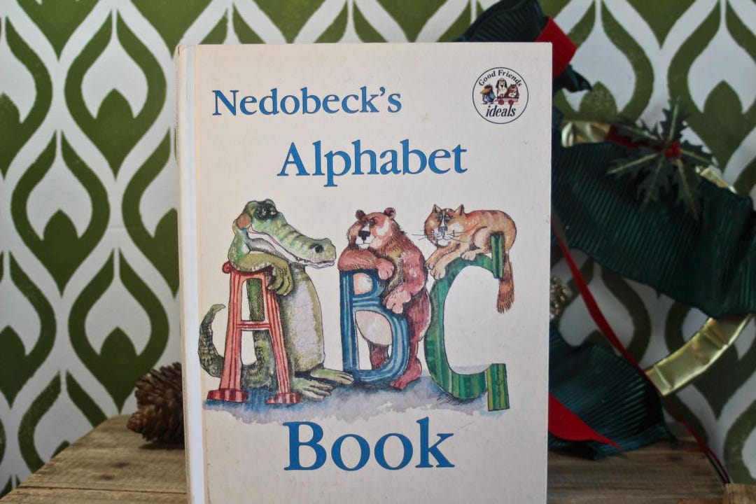 1981 Nedobeck's Alphabet Book by Don Nedobeck, SIGNED COPY, Watercolor ...