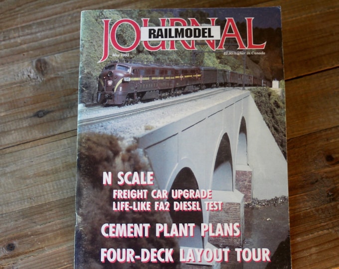 Vintage Model Railroad Layouts Series Dream Plan Build Various Titles ...